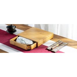 Bamboo Storage Box for Cake Tea