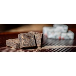 Ripened Zhang Xiang (Camphor Wood Scent) Pu-erh Mini Brick